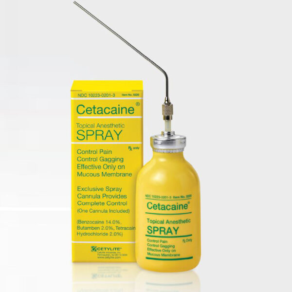 Cetacaine Topical Anesthetic Spray 20g with Cannula – Dentist Answer ...